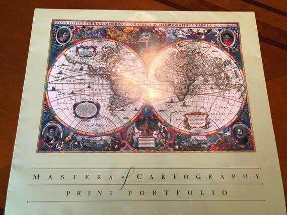 Masters of Cartography Print Portfolio | Etsy
