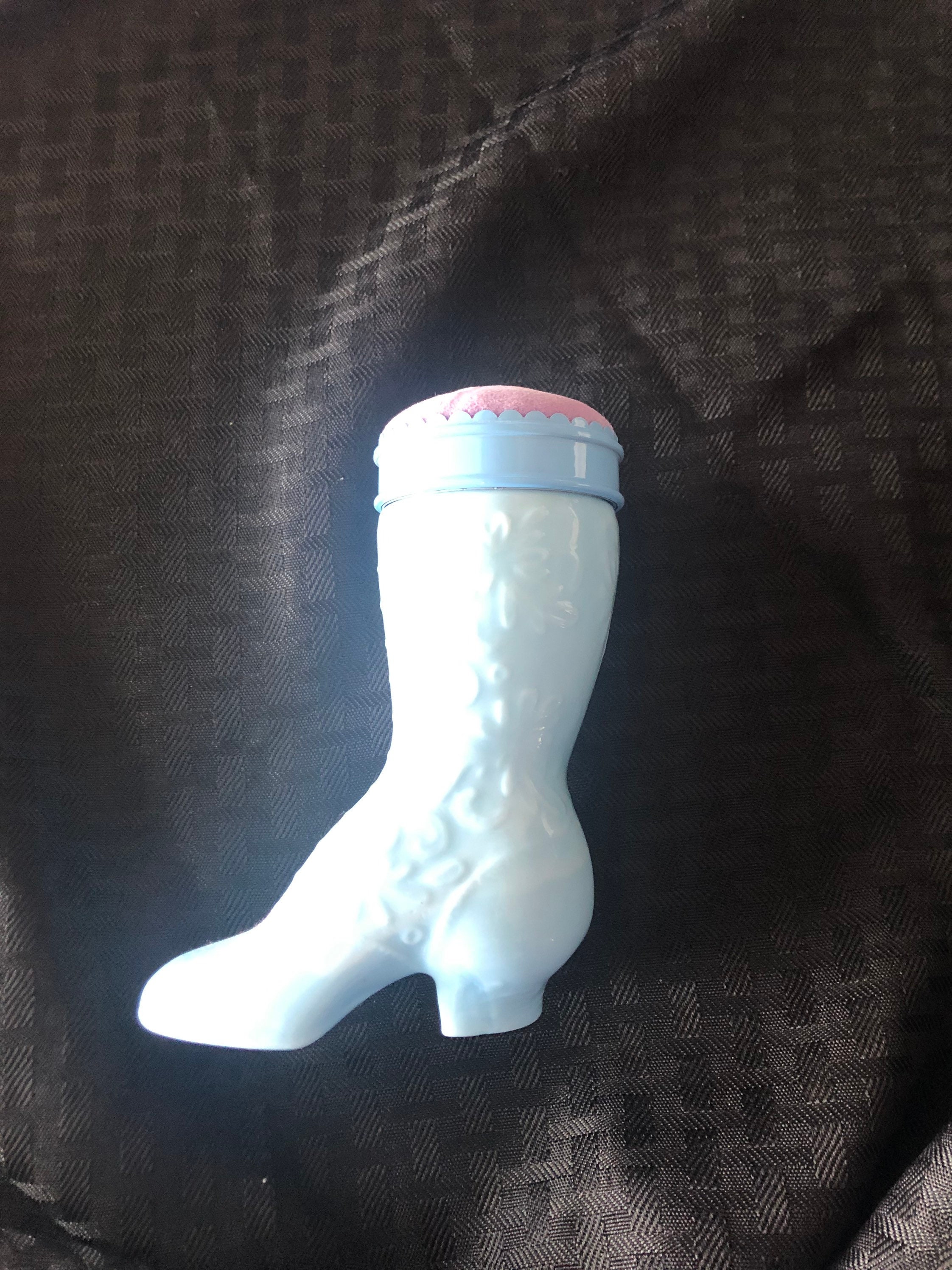 Vintage Avon Glass Boot Perfume Bottle - Etsy