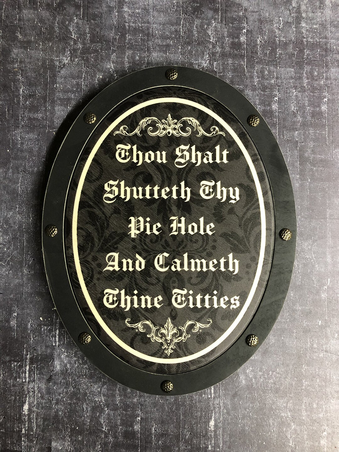 Moody Wall Plaque,vintage Witch,witch Home Decor,dark Academia,gothic ...