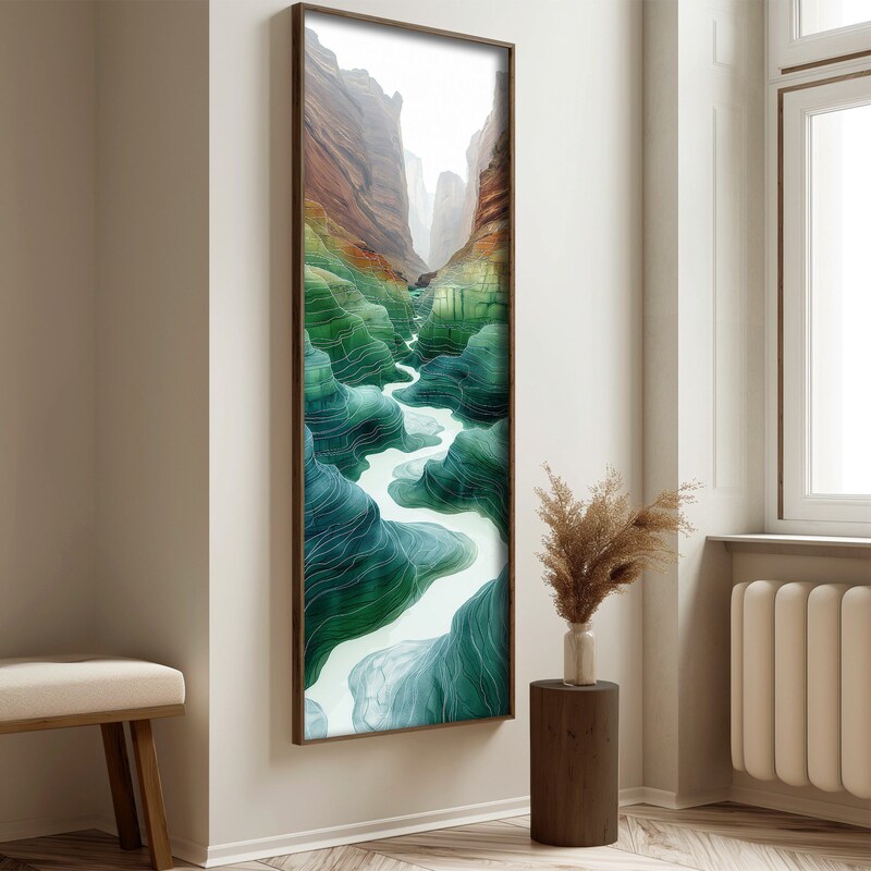 Vertical Wall Art - Etsy