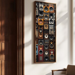 Wood Frame Wall Art,tall Vertical Framed Wall Art Vertical Wall Art ...