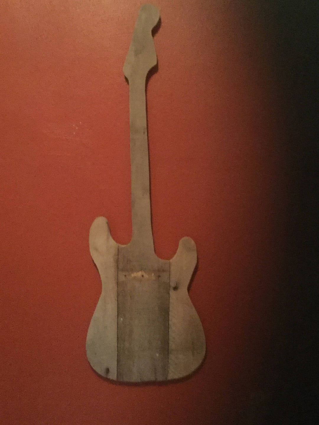 Pallet Wood Guitar - Etsy