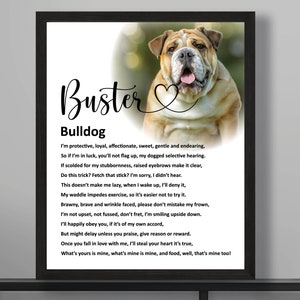 Labradoodle Poem Digital Print Photograph, Funny Print From for Dog ...