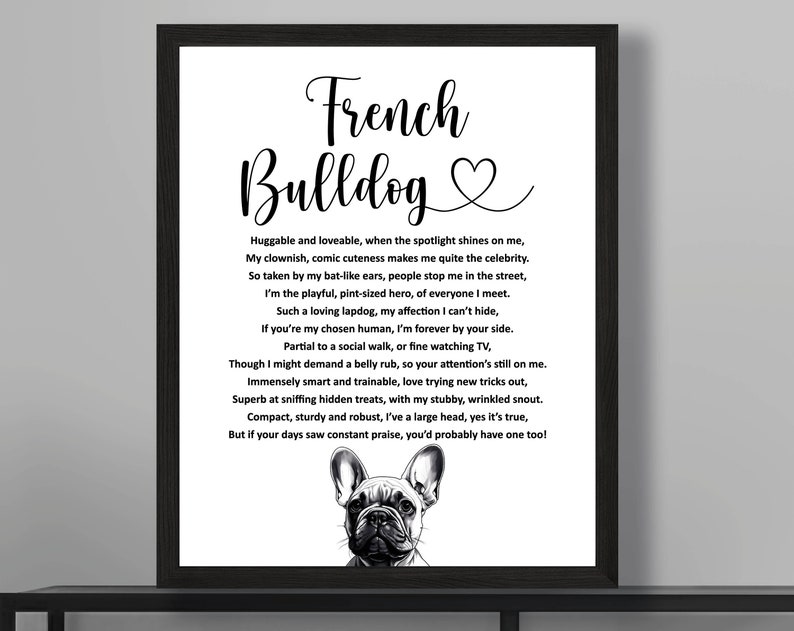 Cockapoo Dog Art Poem Print, Funny Cute Cockapoo Gift Print for Owner ...