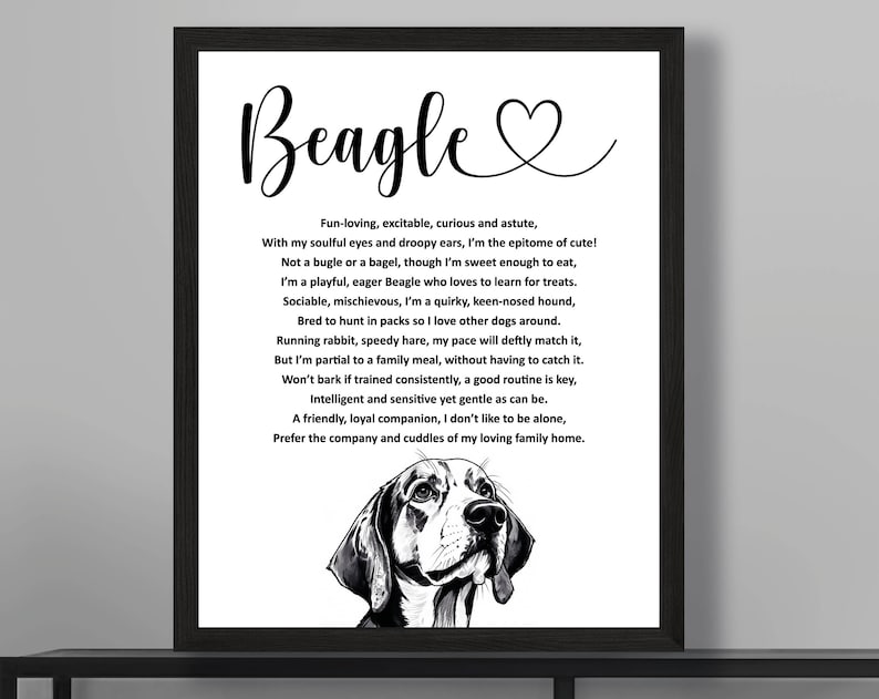 German Shepherd Dog Art Poem Print, Alsatian Owner Gift From German ...