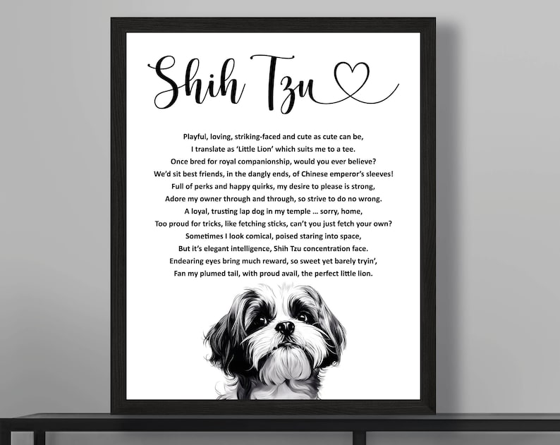 Dalmatian Dog Poem Art Print Funny Cute Dalmatian Gift Print Owner Gift ...