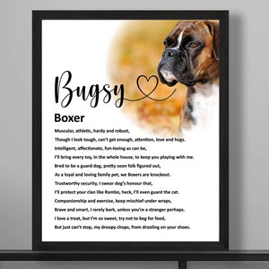 French Bulldog Digital Poem Print Photograph Photo, Funny Cute Print ...