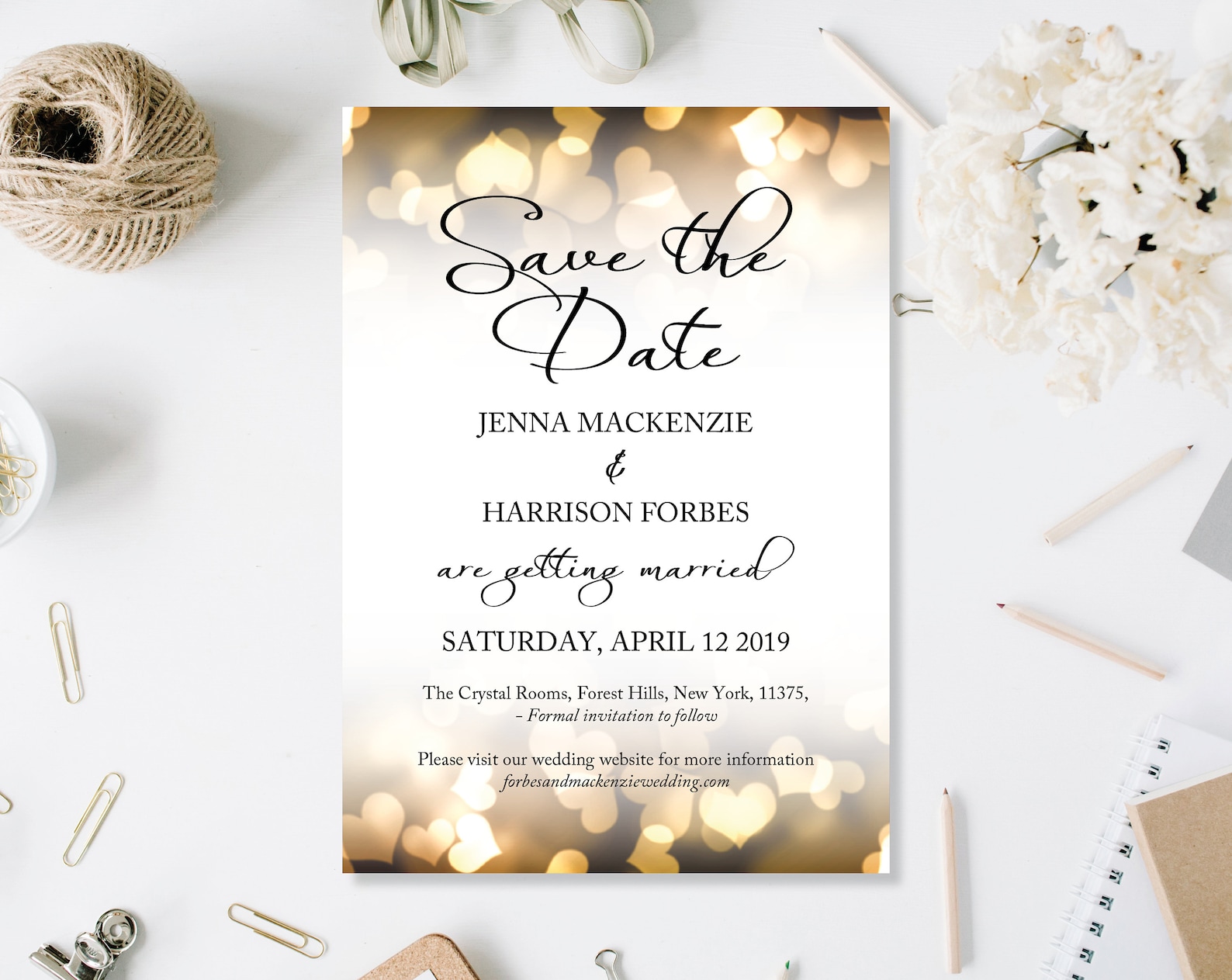 Printed Save the Date Pink Save the Date Save the Dates - Etsy UK