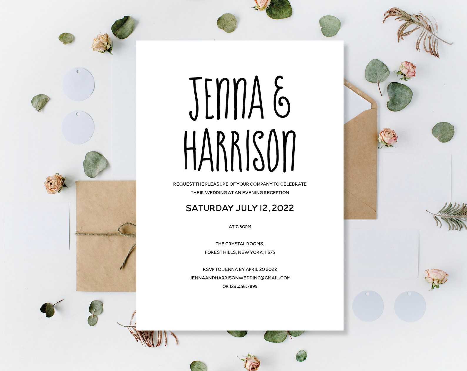 Printed Wedding Invitation Wedding Invites Wedding Invite - Etsy UK