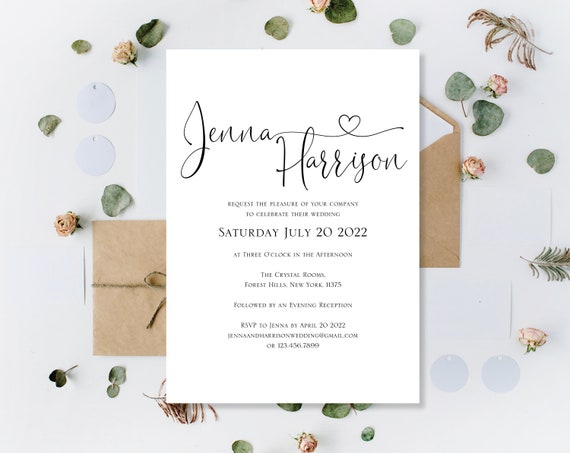 Invitaciones De Boda De Officemax