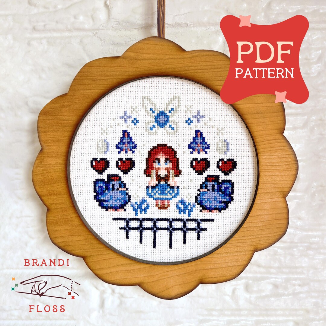 Anju From Kakariko Village Cross Stitch Pattern: Beginner-friendly PDF ...