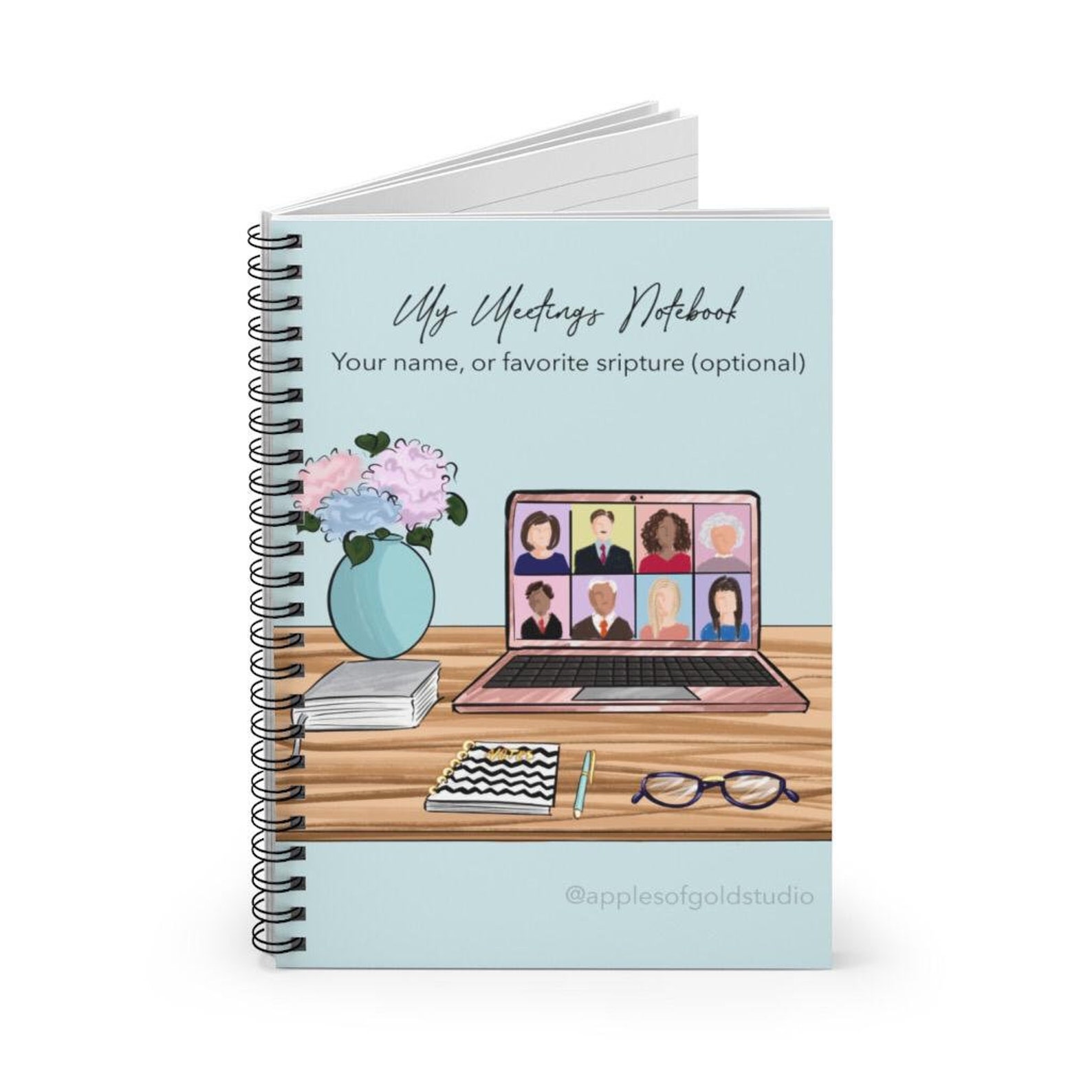 Meetings Notebook Convention Notebook Jw Notebook Zoom - Etsy