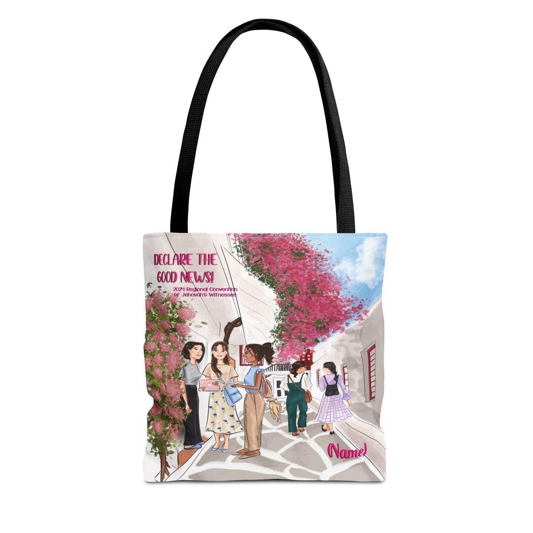 Jw Convention 2024, Bag Jw Convention, Tote Bag, Jw Canvas Bag, Jw ...