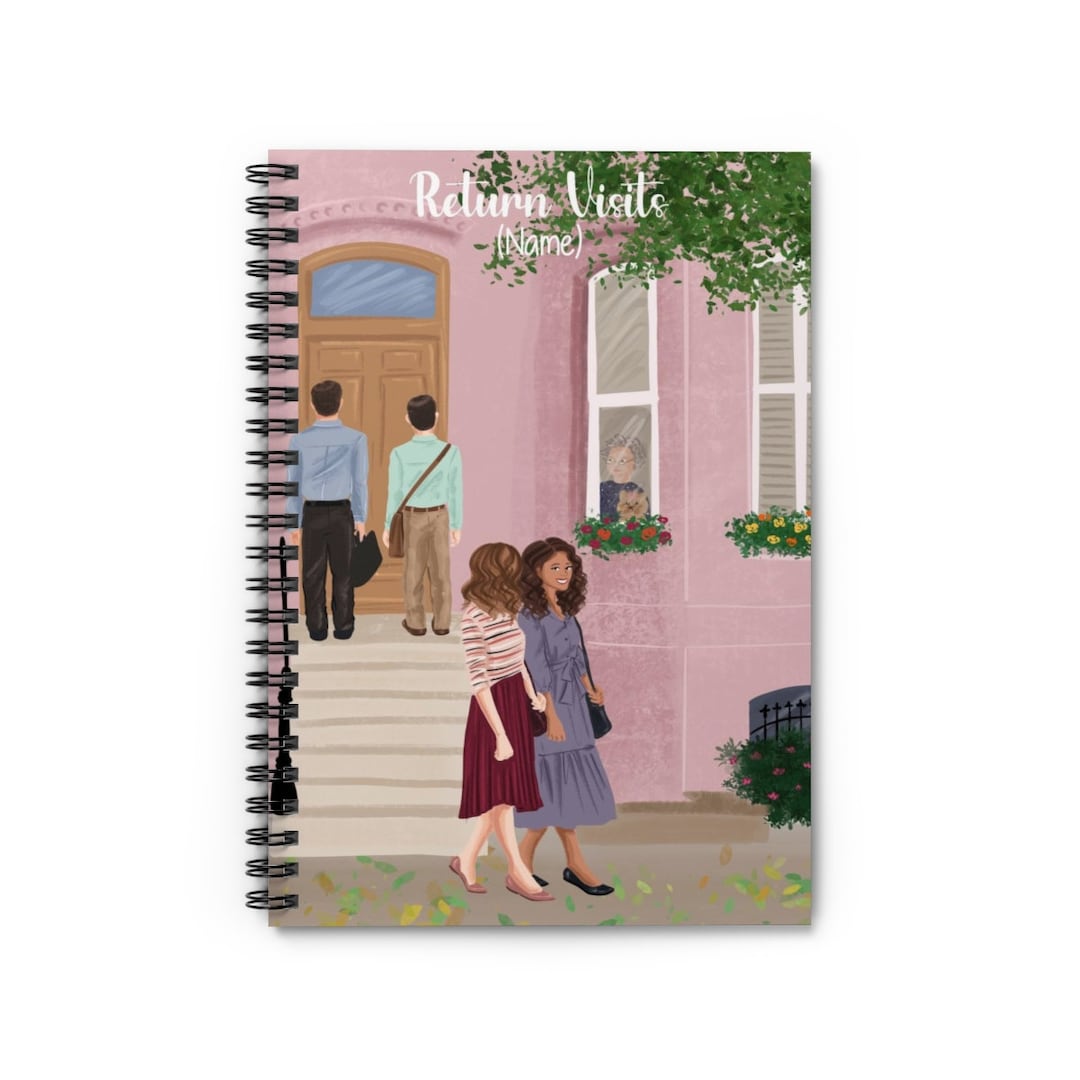 Jw Notebook, Return Visits Notebook, Preaching Notebook, Pioneer ...