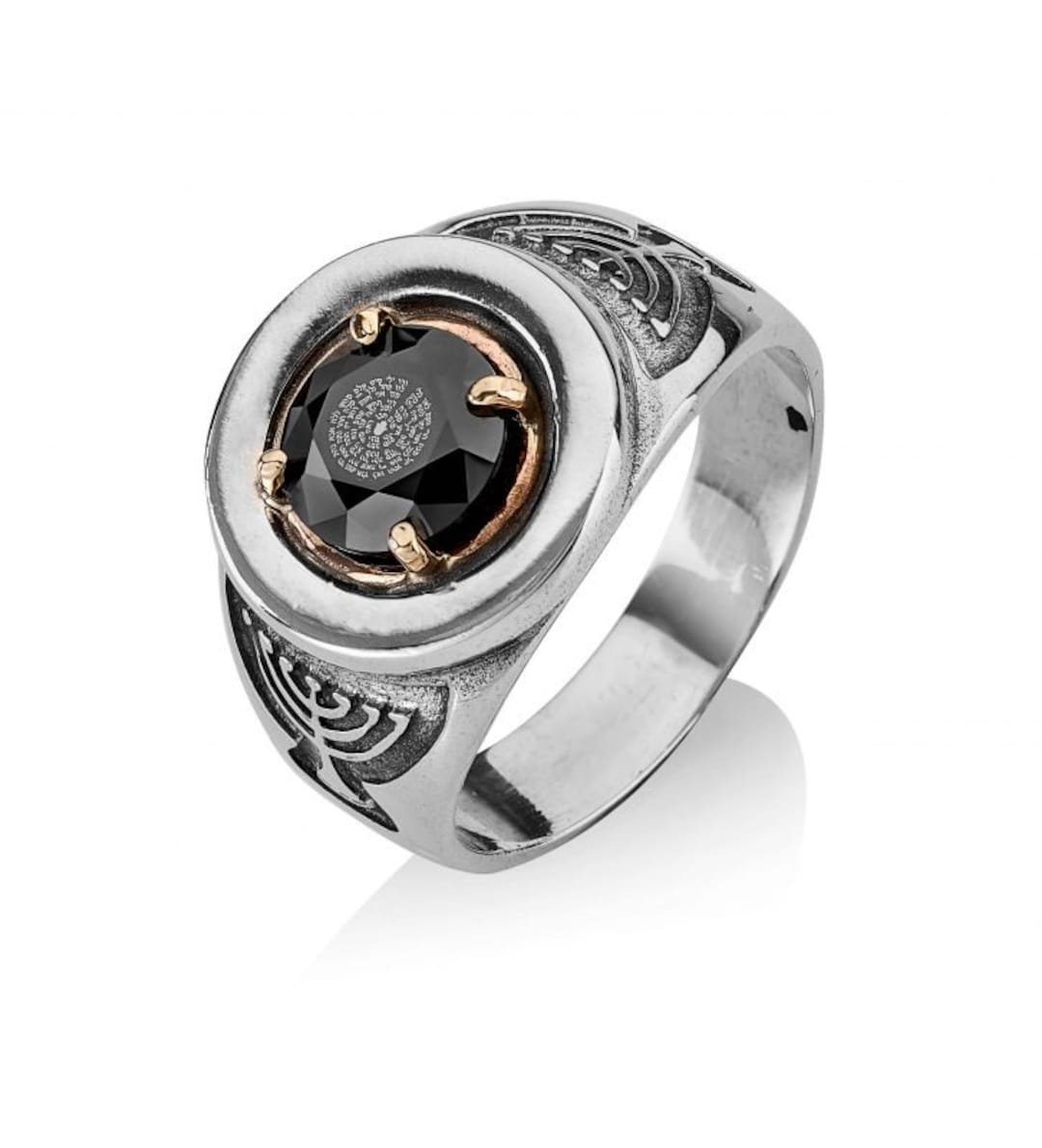 Silver 72 Names of God Ring, Kabbalah Ring, Swarovski Ring, Jewish ...