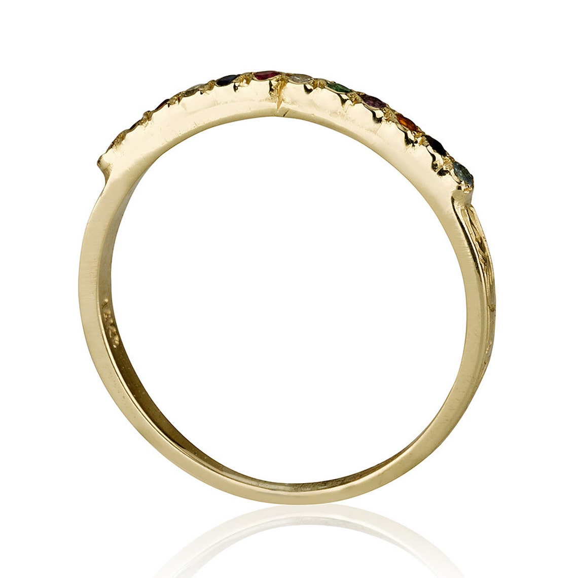 Kabbalah Jewelry, Priestly Breastplate Hoshen Gold Kabbalah Ring for ...