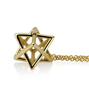 Star of David, Merkaba Necklace, Kabbalah Jewelry, Evil Eye, Silver ...