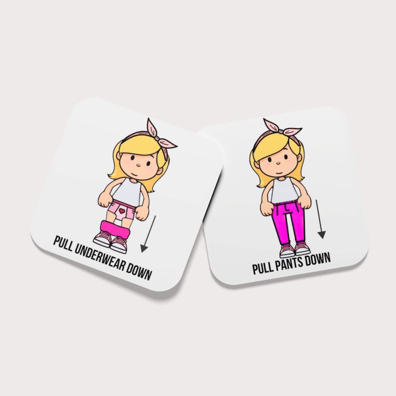 Potty Training Sequence for Girls, Non Verbal Life Skills for Autistic ...