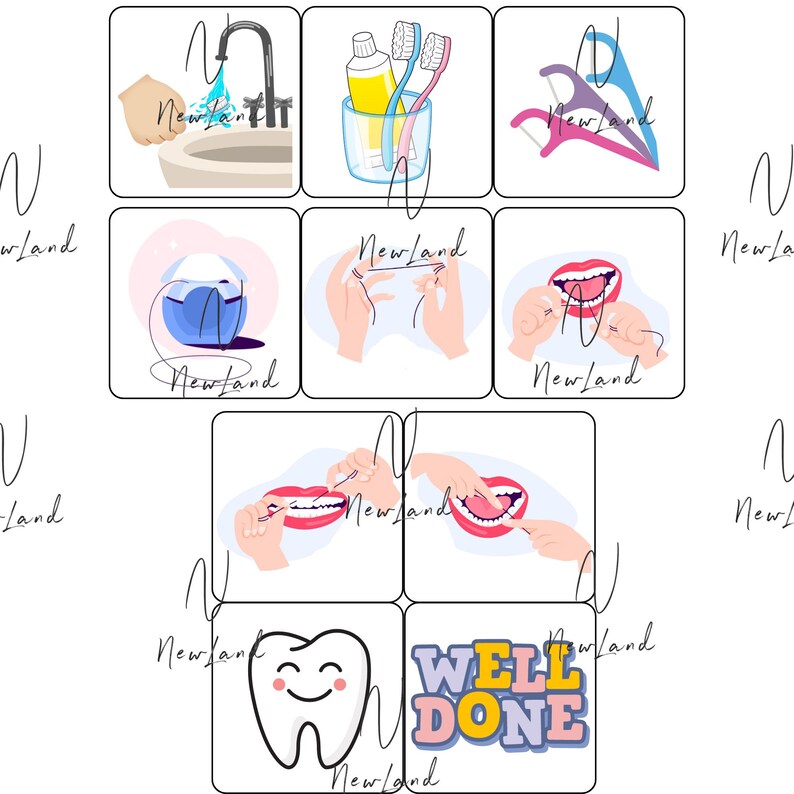 Brush Your Teeth Communication Visual, Dental Health, Life Skills for ...