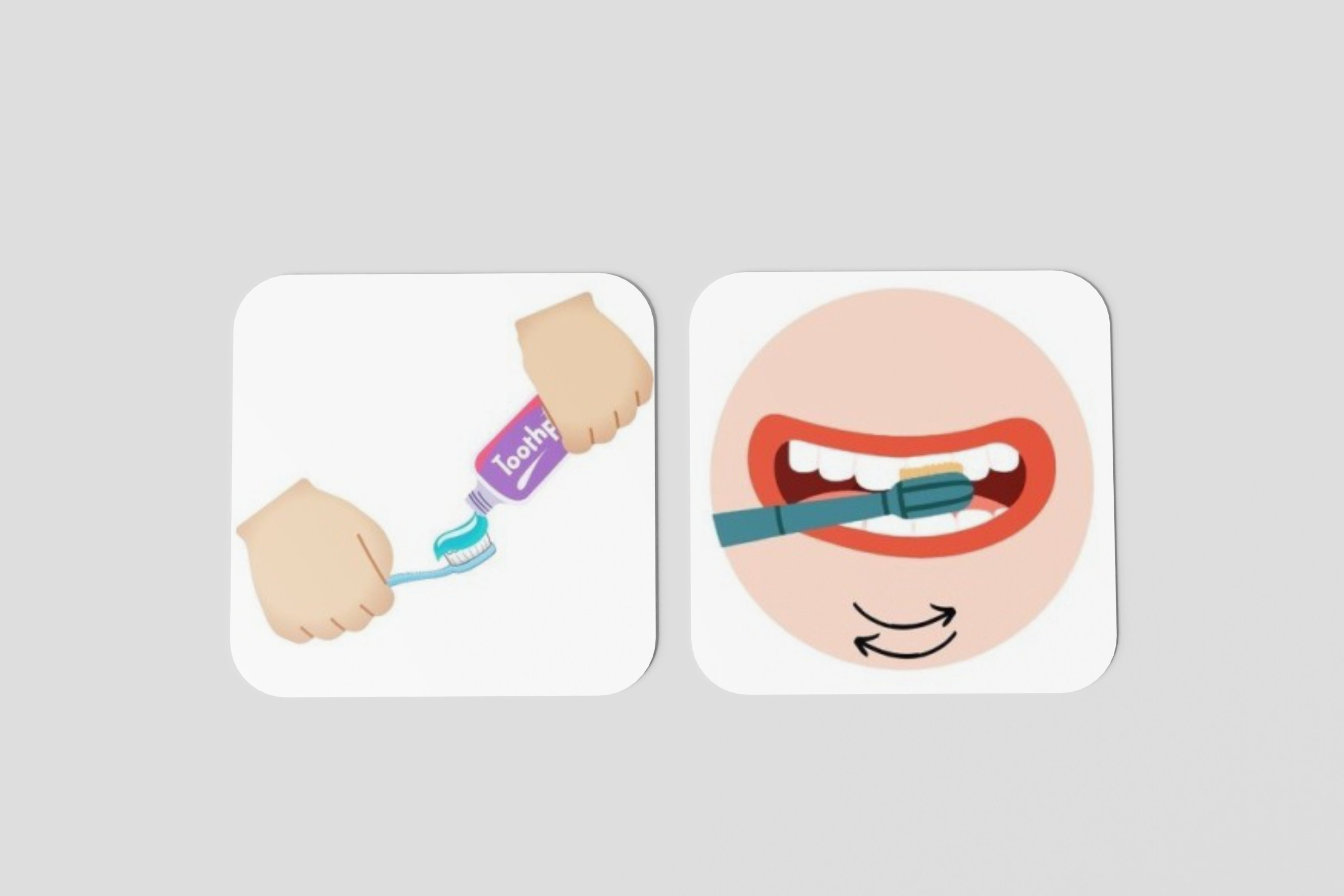 Brush Your Teeth Communication Visual, Dental Health, Life Skills for ...