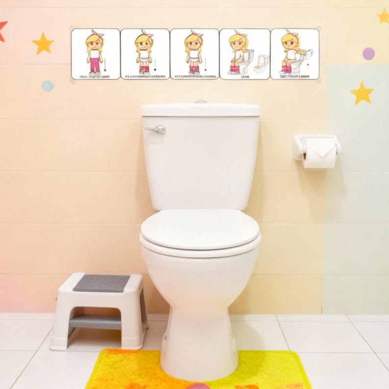 Potty Training Sequence for Girls, Non Verbal Life Skills for Autistic ...
