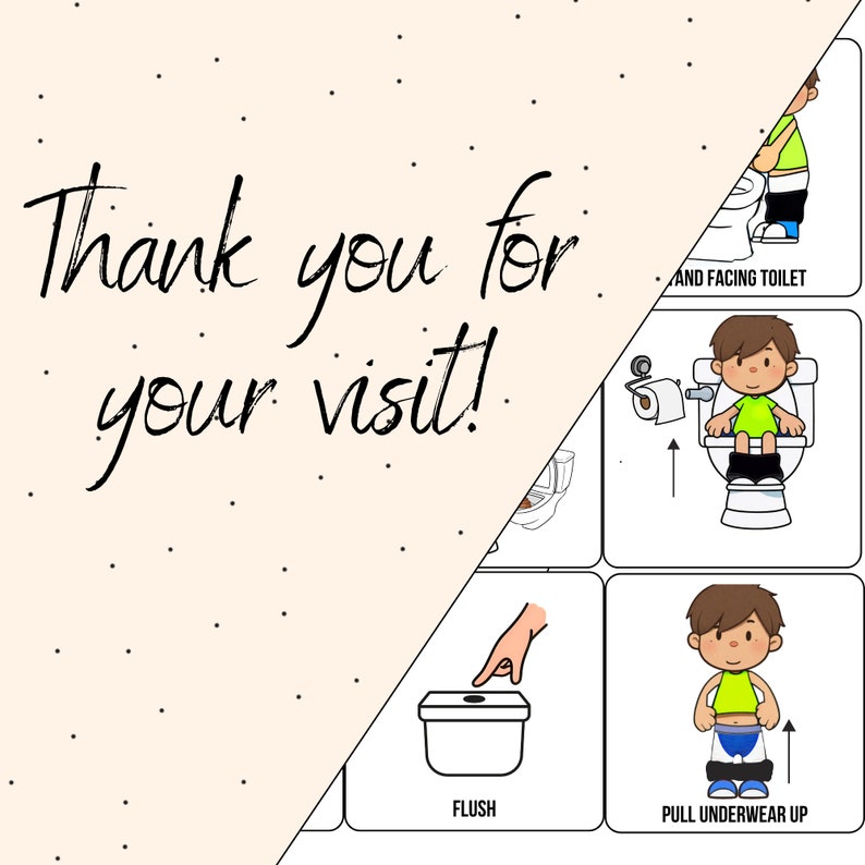 Potty Training Sequence for Boys, Non Verbal Autism, Life Skills for ...