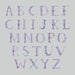Blue Name Print Custom Name Print for Boys Wall Art for Child's Bedroom ...