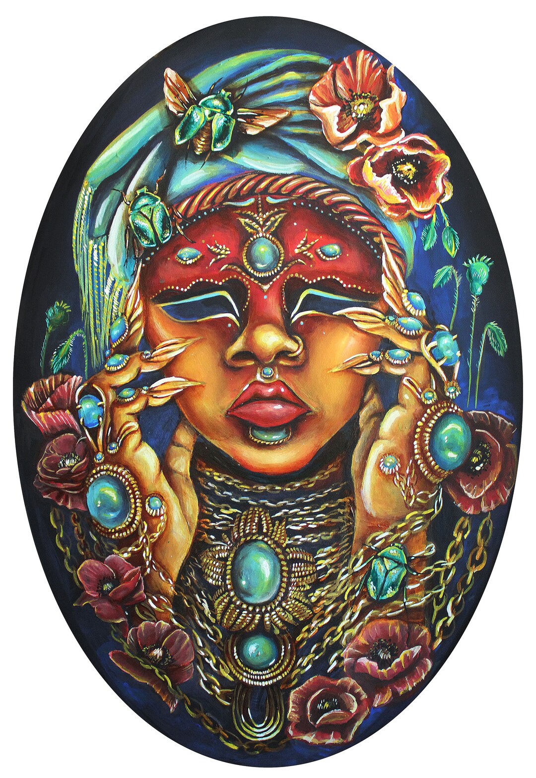 Enchanted Woman Art Print, 5 X 7, 8x 10 and 11 X 14 - Etsy