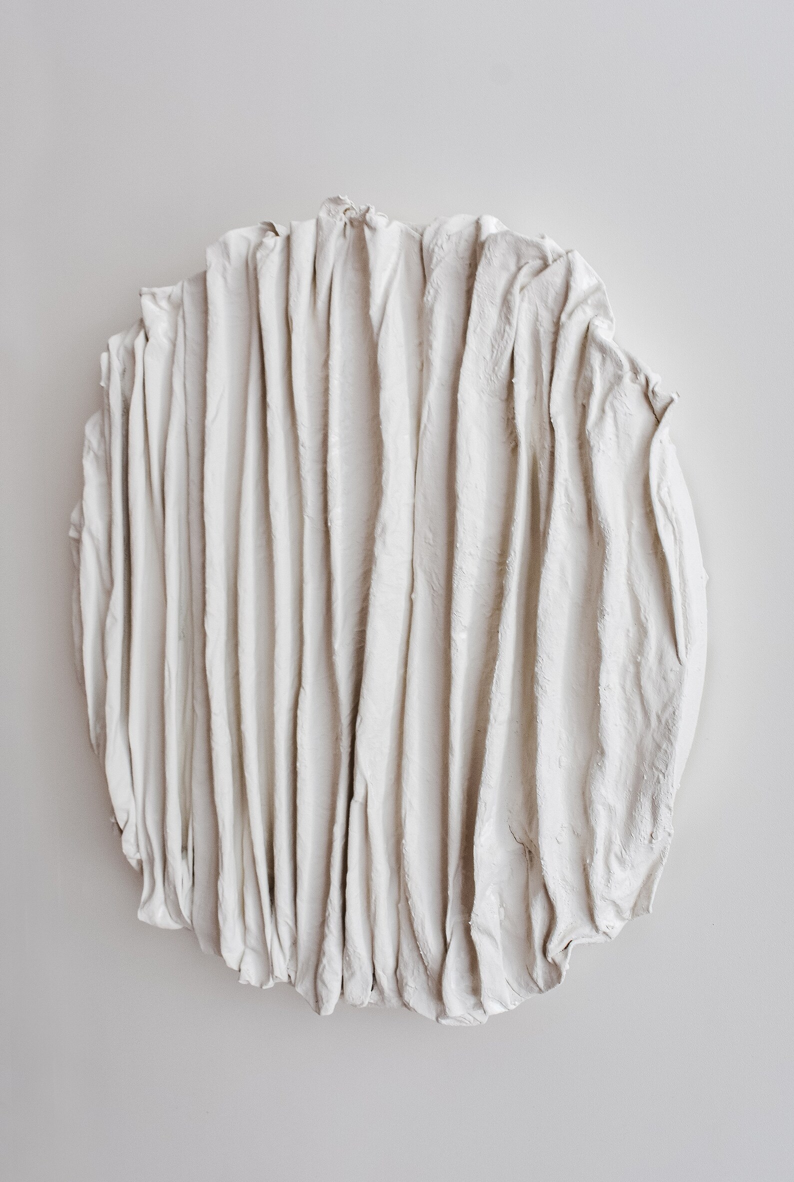 Round Original Abstract White Wall Art Modern Wall Art - Etsy