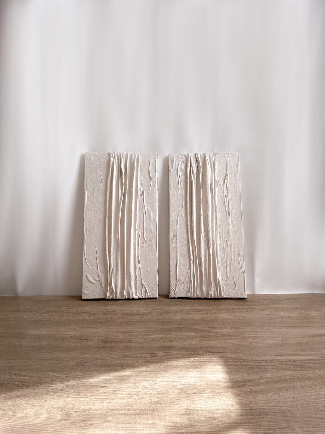 Original White Textured Canvas Wall Art Minimalist Abstract - Etsy