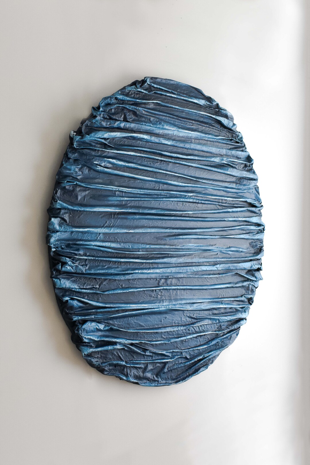 Blue Original Abstract Wall Art, Modern Art, Texture Canvas Wall Art ...