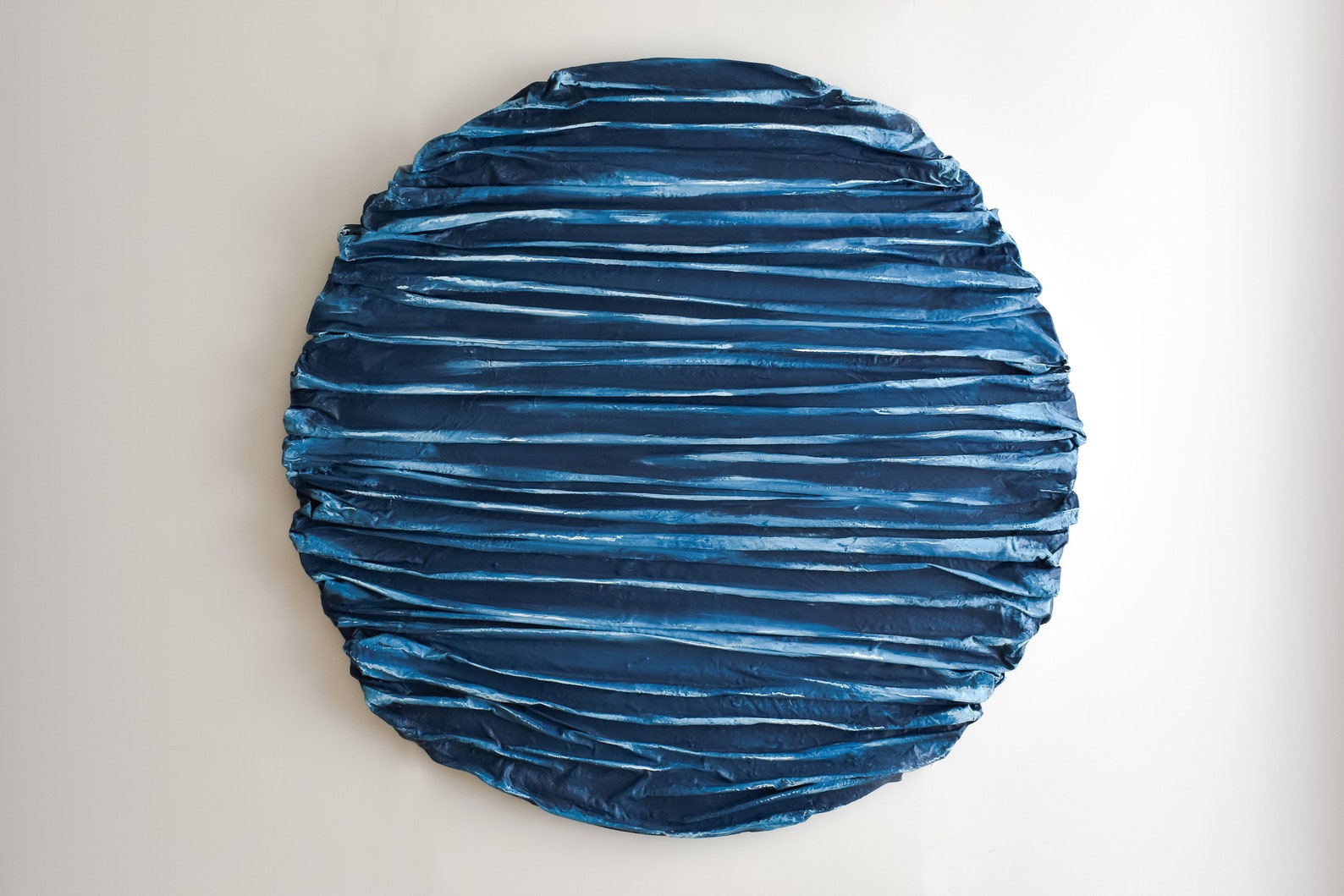 Blue Original Abstract Wall Art Modern Art Texture Canvas - Etsy