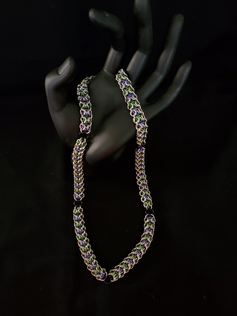 Elfweave Chainmaille Necklace - Etsy