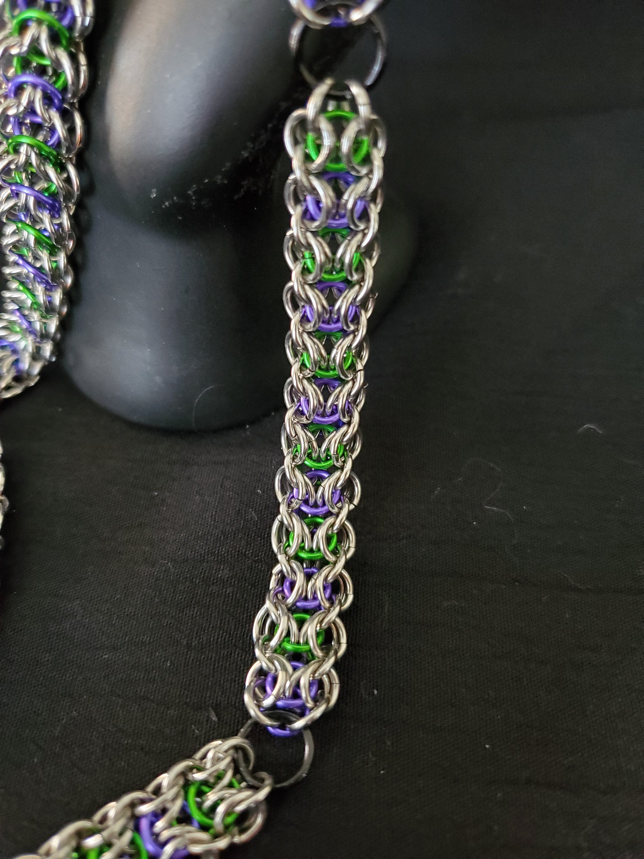 Elfweave Chainmaille Necklace - Etsy