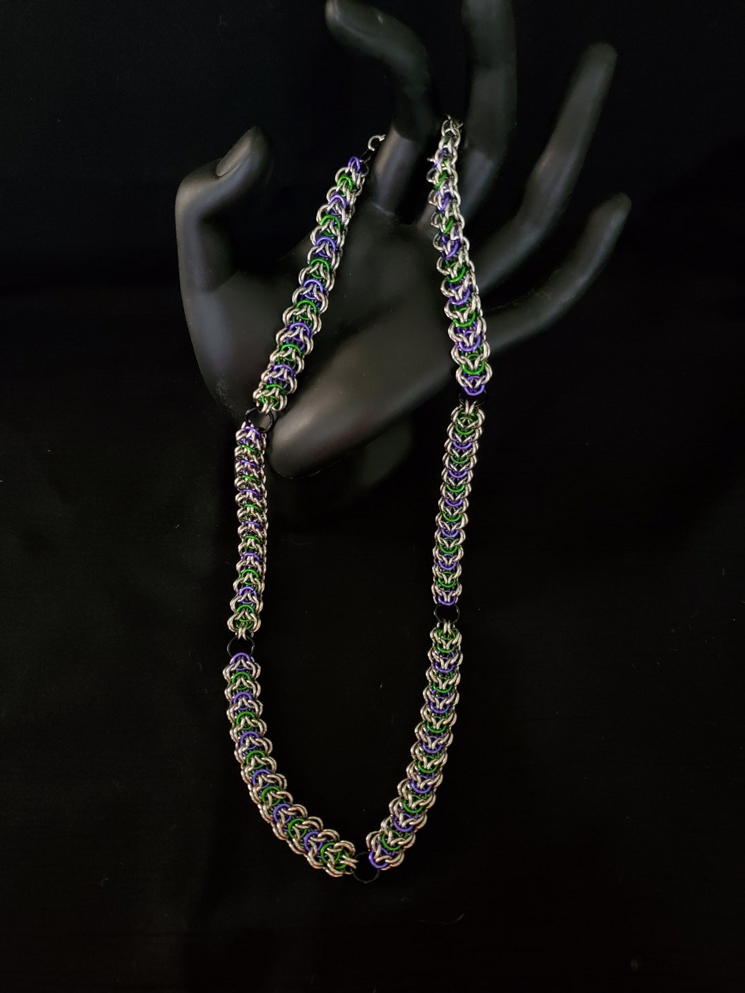 Elfweave Chainmaille Necklace - Etsy