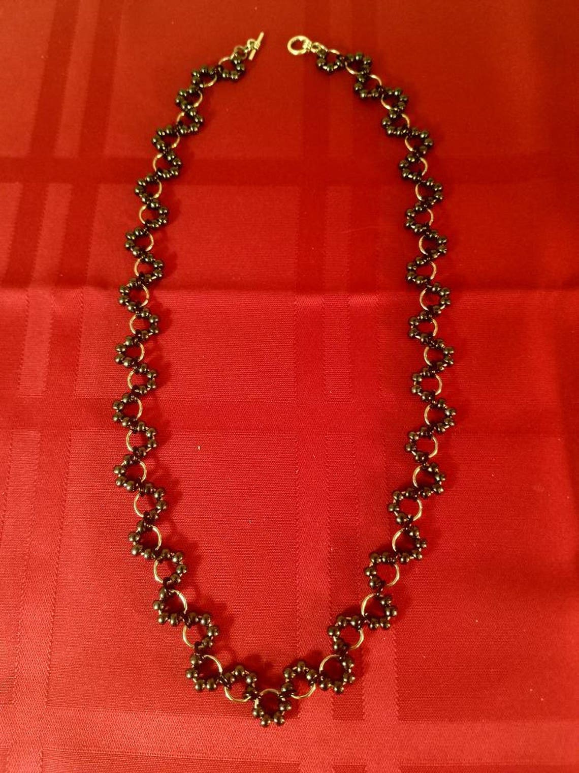 Handmade Chainmaille & Stainless Steel and Anodized Aluminum Beaded ...