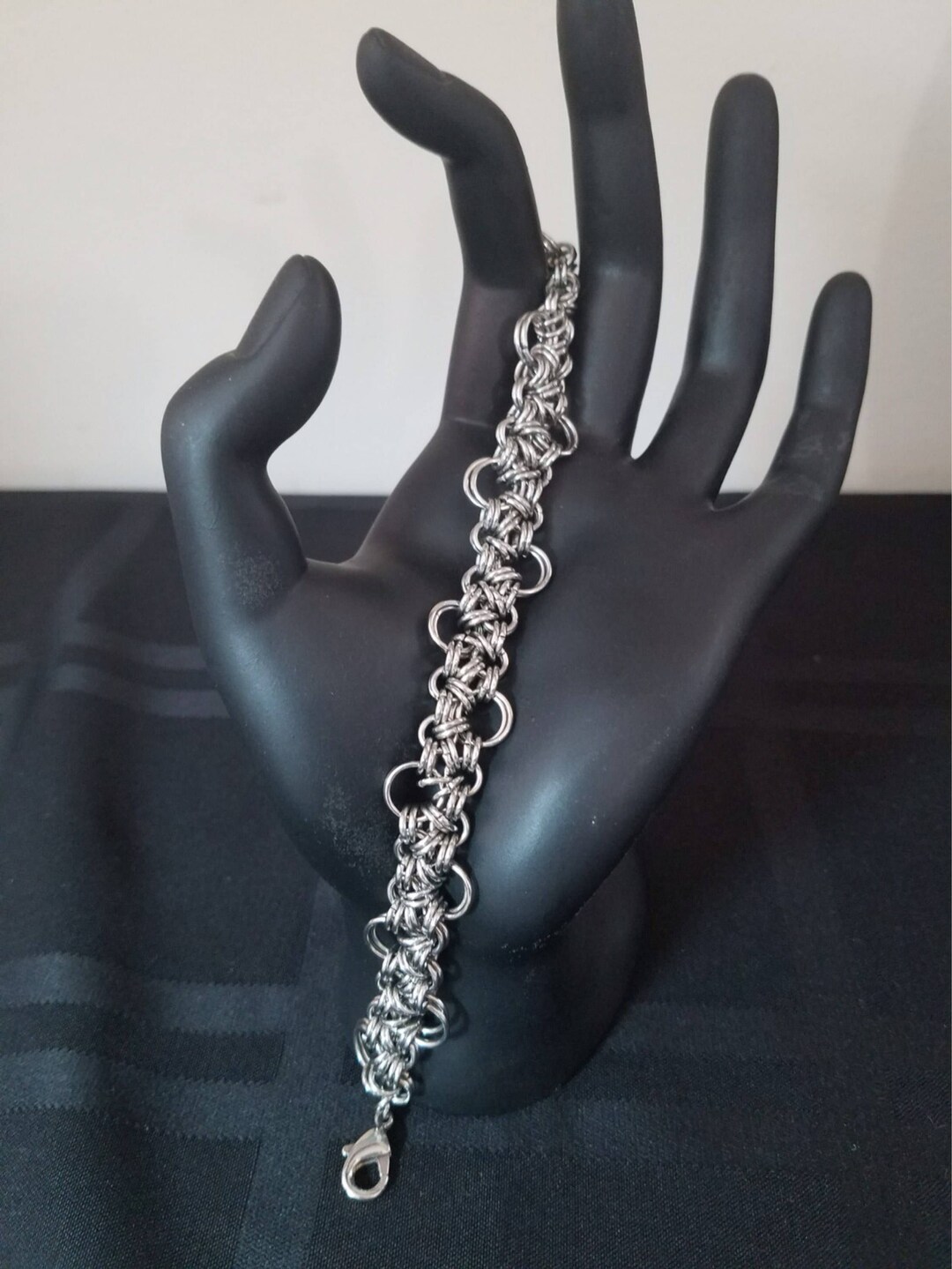 Chainmaille Stainless Steel Bracelet - Etsy