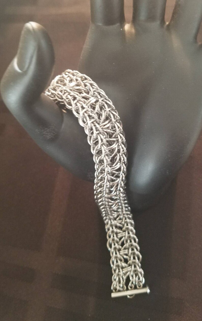 Handmade Chainmaille Bracelet - Etsy