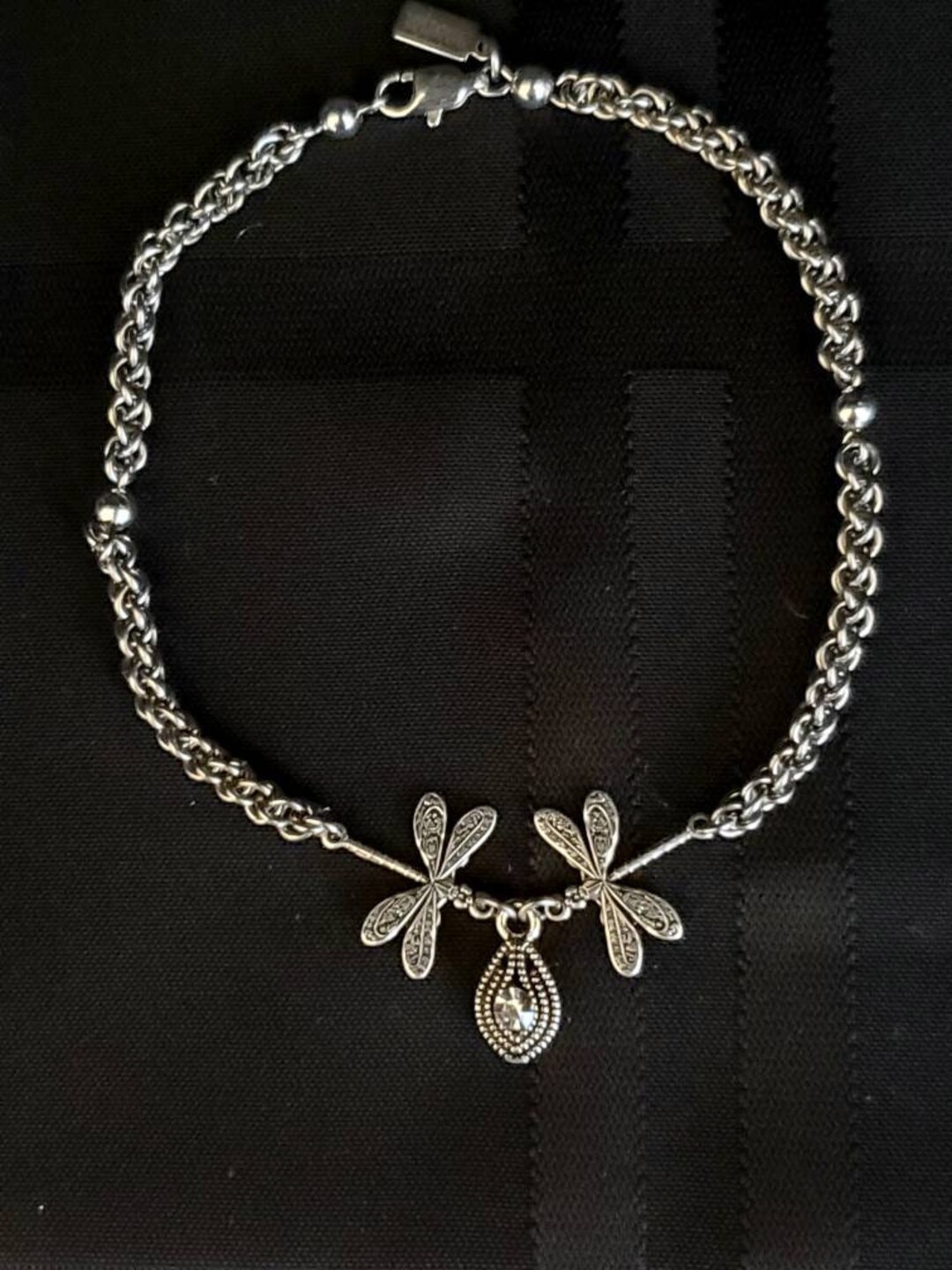 Chainmaille Dragonfly Anklet/necklace - Etsy