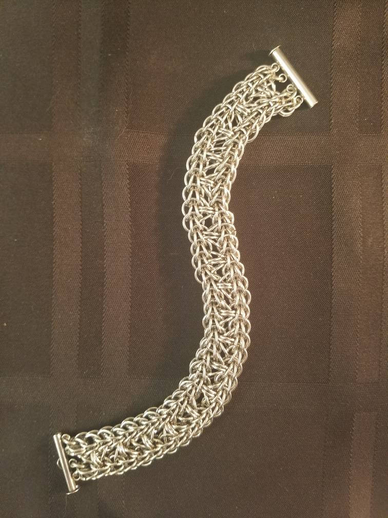 Handmade Chainmaille Bracelet - Etsy