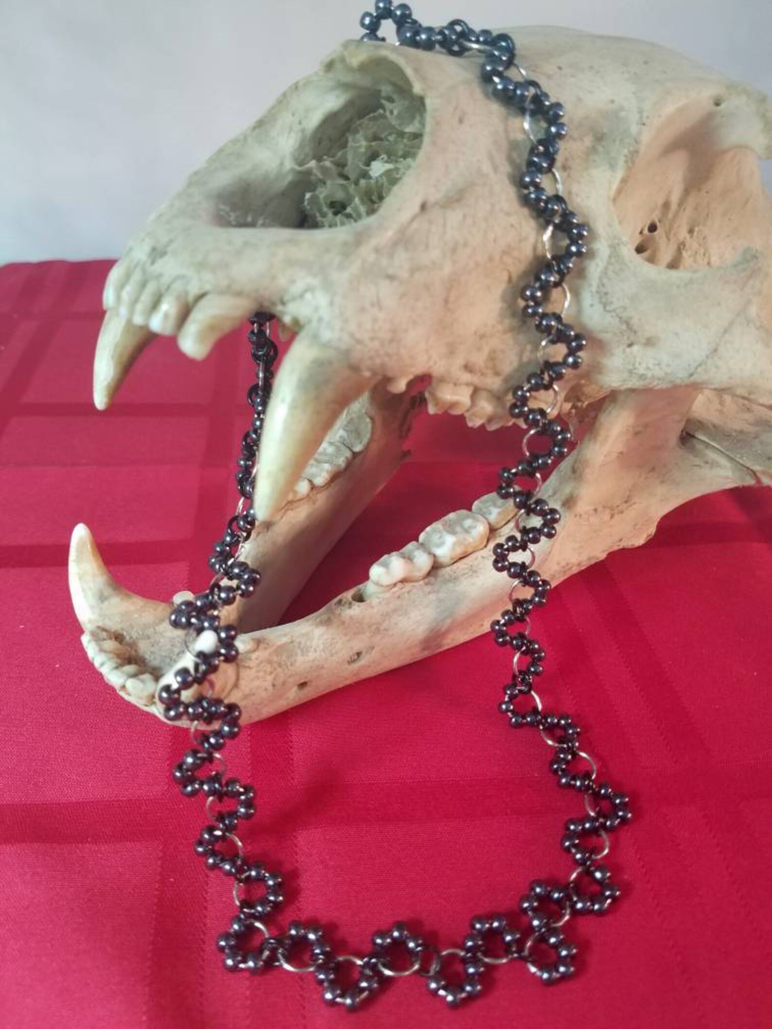 Handmade Chainmaille & Stainless Steel and Anodized Aluminum Beaded ...