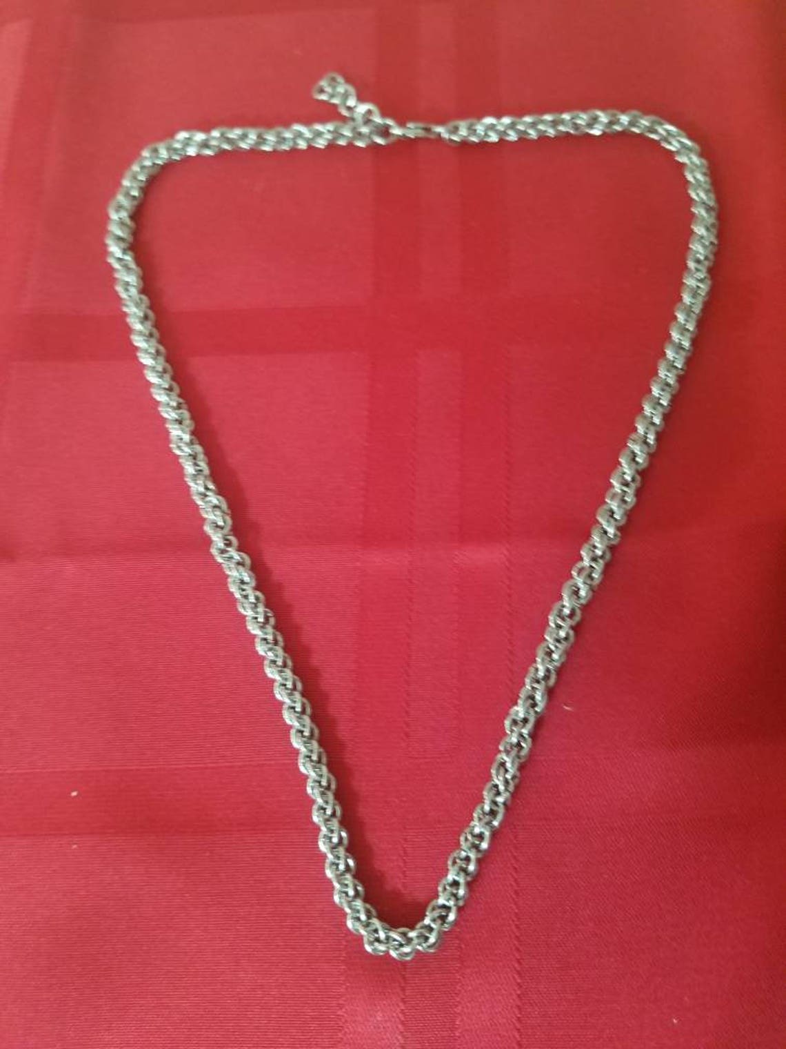 Handmade Stainless Steel Chainmaille Necklace - Etsy