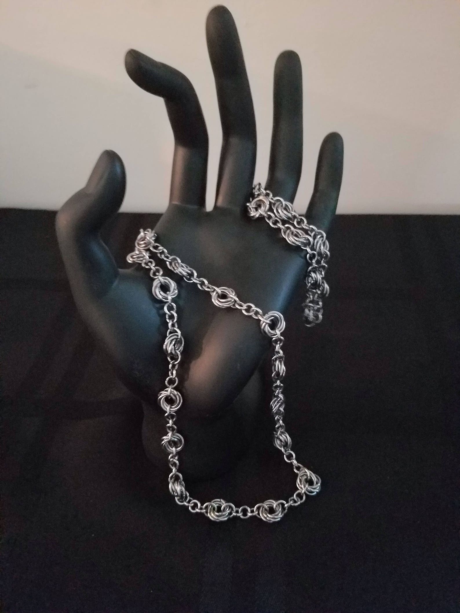 Handmade Chainmaille Stainless Steel Necklace - Etsy