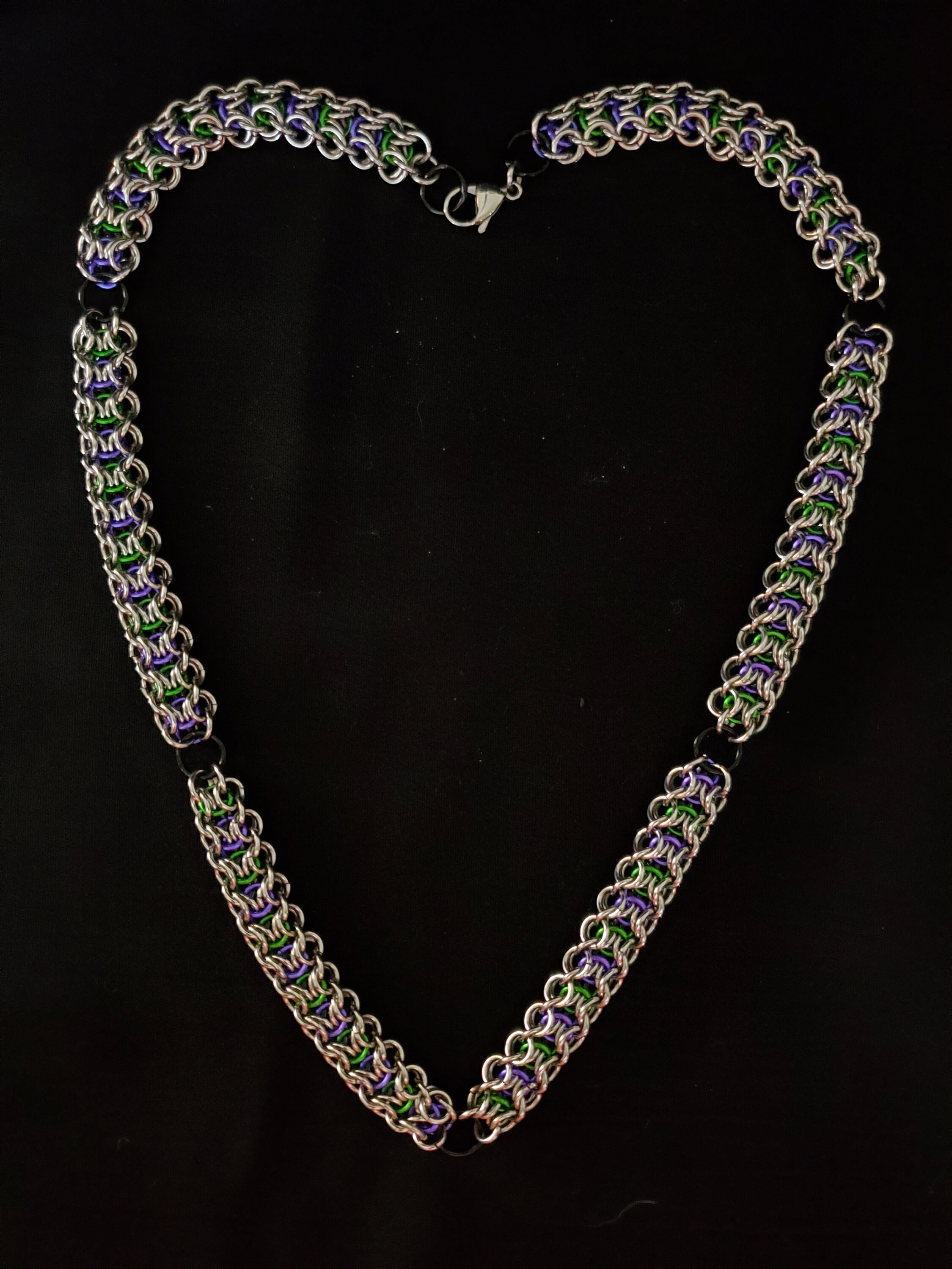 Elfweave Chainmaille Necklace - Etsy