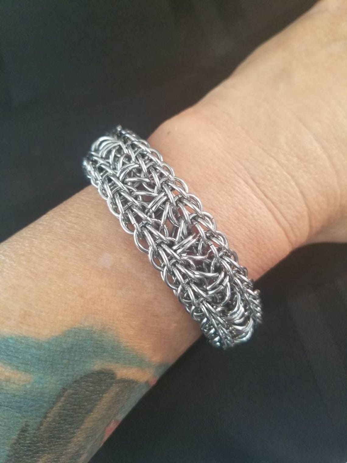 Handmade Chainmaille Bracelet - Etsy