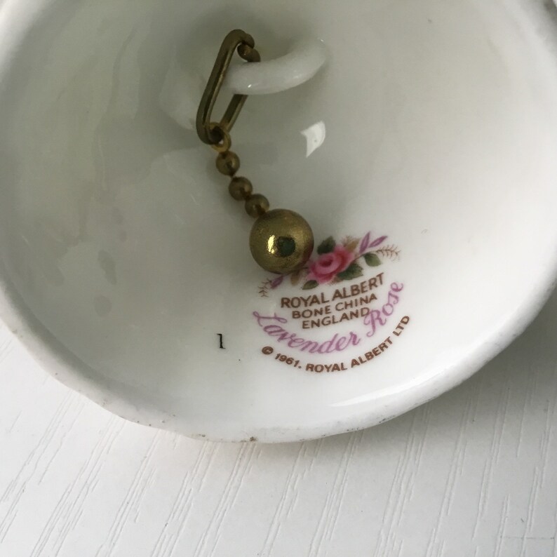 Royal Albert 3 Bone China Dinner Bell With Heart Shaped Top - Etsy