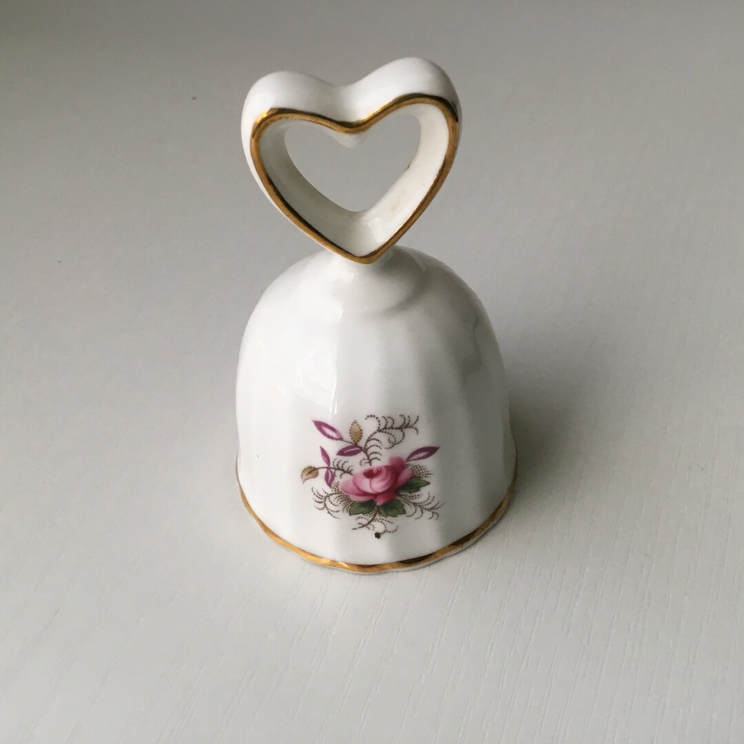 Royal Albert 3 Bone China Dinner Bell With Heart Shaped Top - Etsy