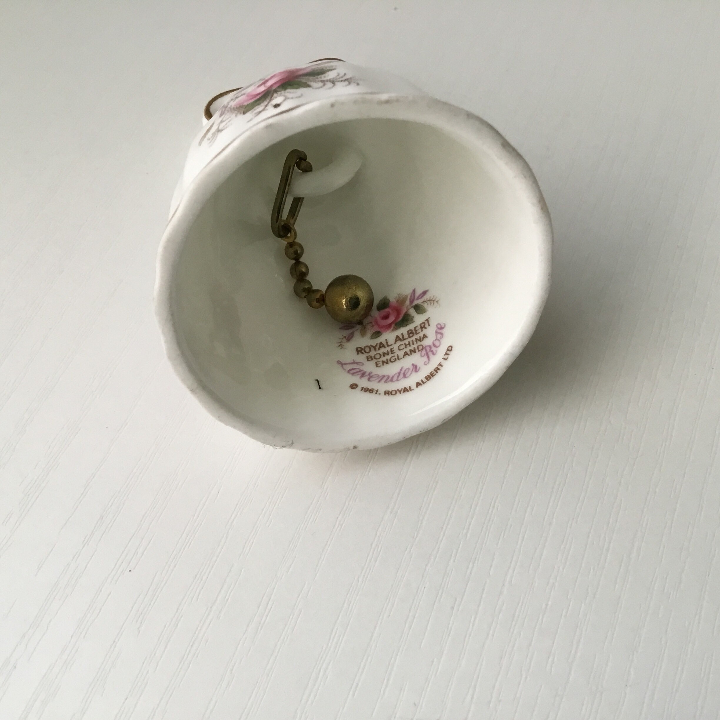 Royal Albert 3 Bone China Dinner Bell With Heart Shaped Top - Etsy