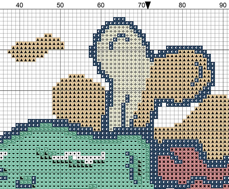 Zombie Head Cross Stitch Pattern | Horror | Halloween | Brains | Bones ...