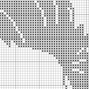 Lionel Messi Black Portrait Cross Stitch Pattern | Soccer | People ...